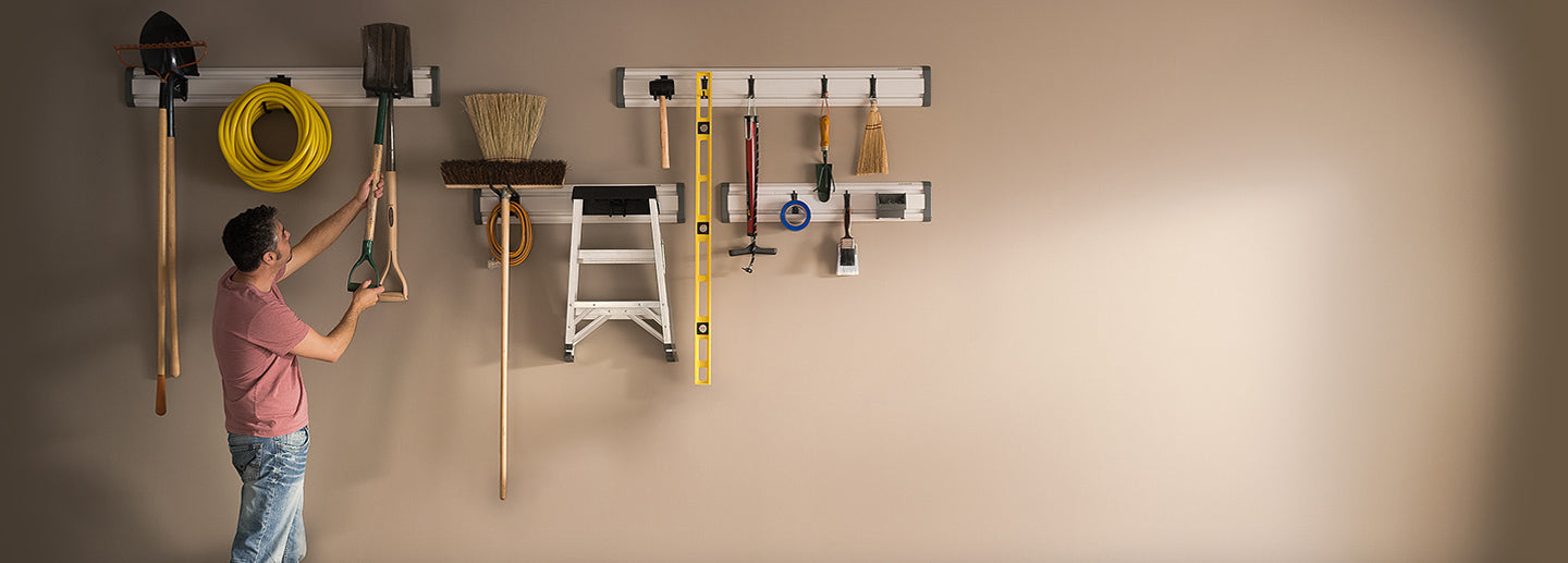 Explore Gladiator® GearTrack® Garage Organization Packs